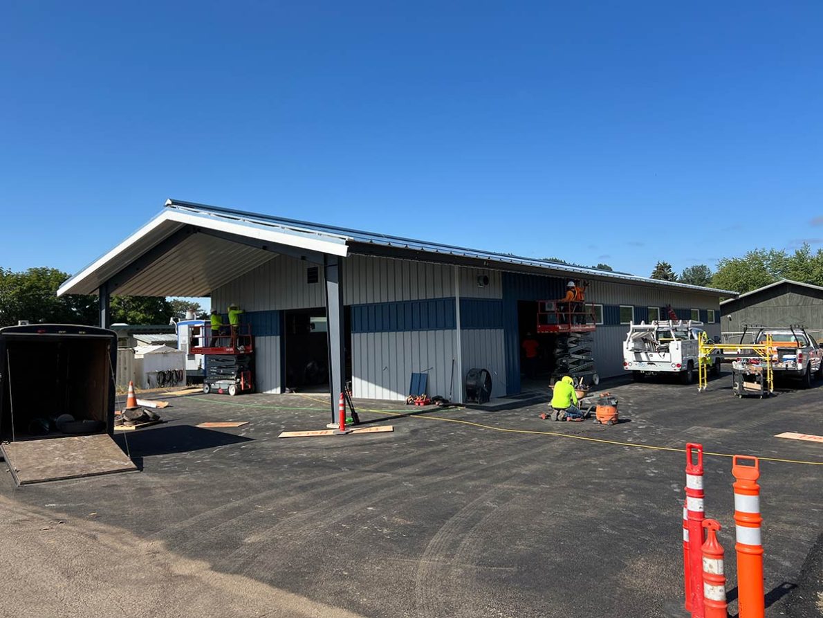 CTE Building Construction Progress Photos (July 2024) - Alsea School ...