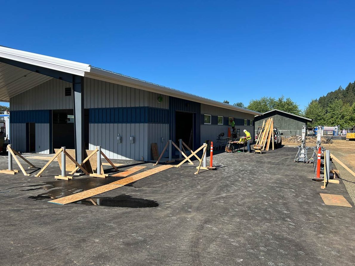 CTE Building Construction Progress Photos (July 2024) - Alsea School ...